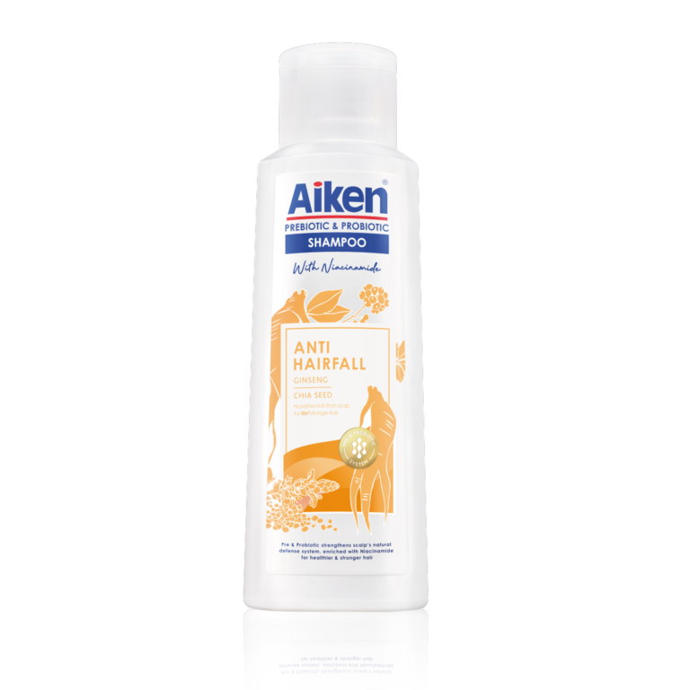 Aiken Prebiotic And Probiotic Shampoo Anti Hairfall Aiken